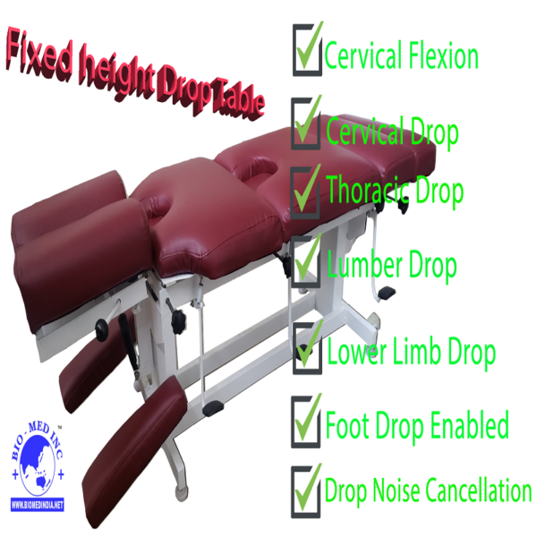 Fixed height Drop table - Bio Med